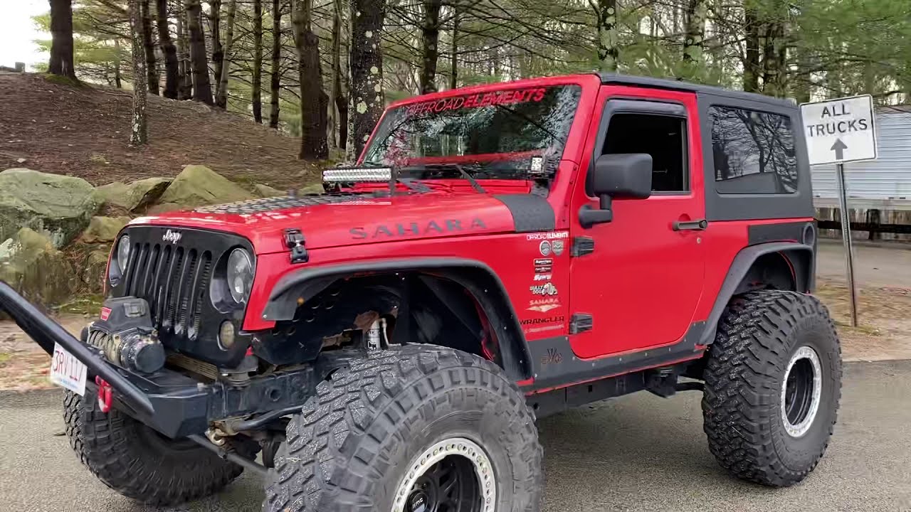 Steve’s Purpose Built Jeep JK on 40’s w/Beadlocks - YouTube