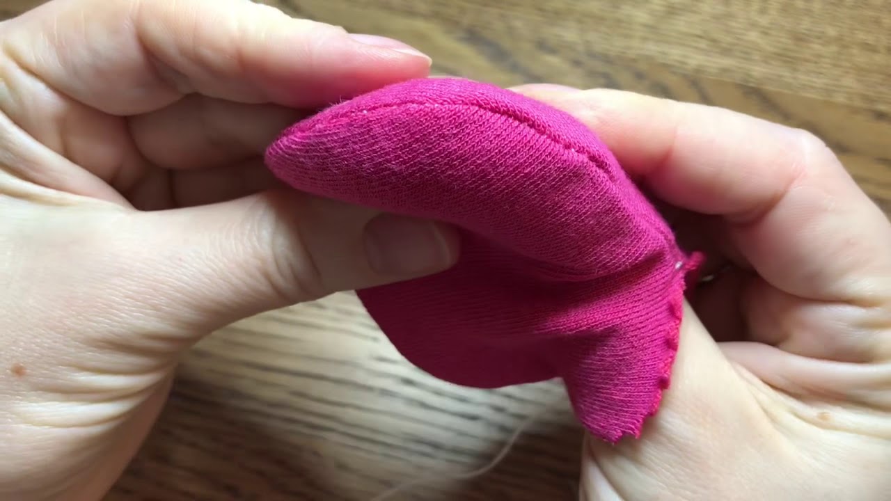 DIY Staffed Fabric Alphabet Letters from sock - YouTube