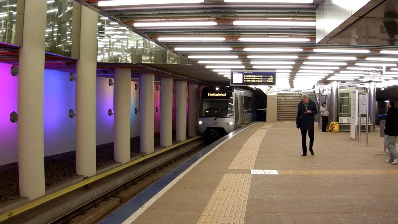 Metro Rotterdam Randstadrail (SG3) Lijn E Rotterdam Centraal - YouTube