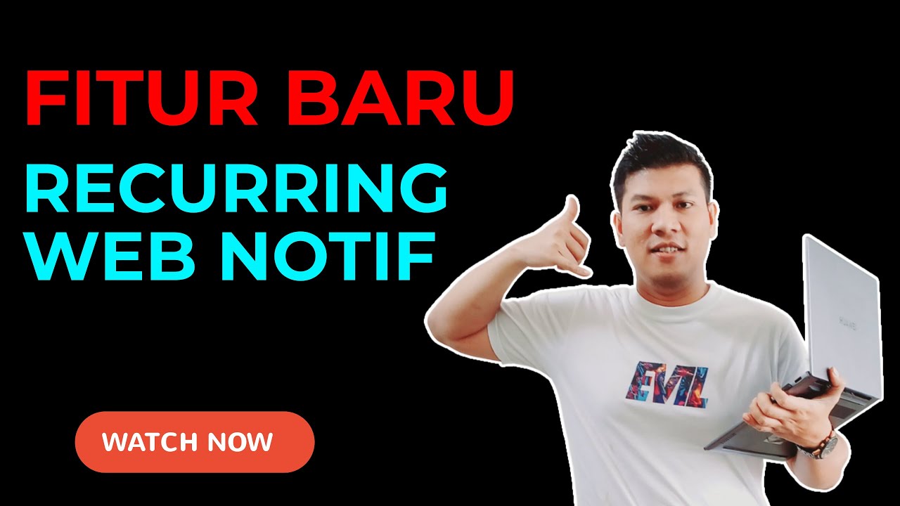 Fitur Baru pushaja, Kirim Web Push Notifikasi Berulang - YouTube