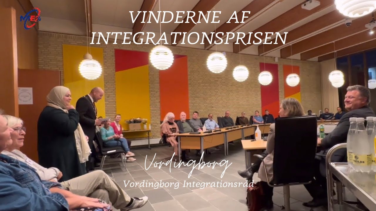 Her er vinderne af integrations prisen i Vordingborg - Danmark , Bisca ...
