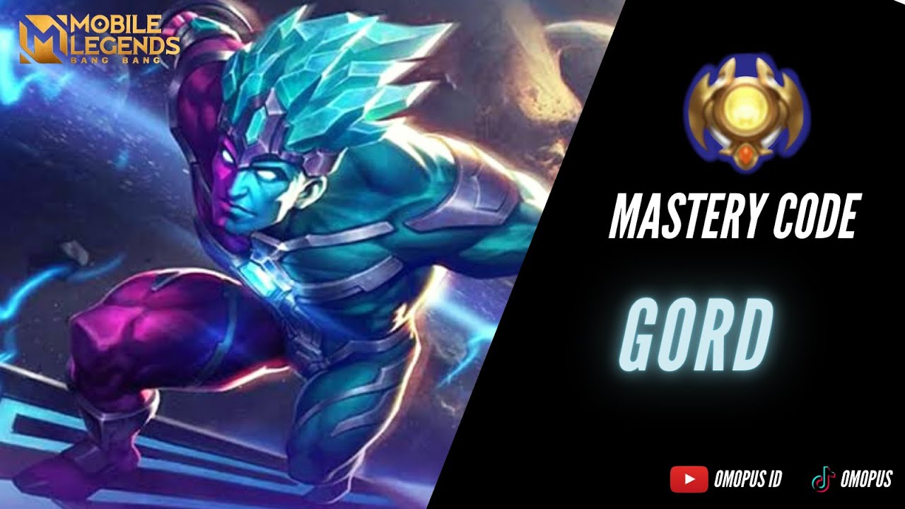 Mastery Code GORD Mobile Legends - YouTube