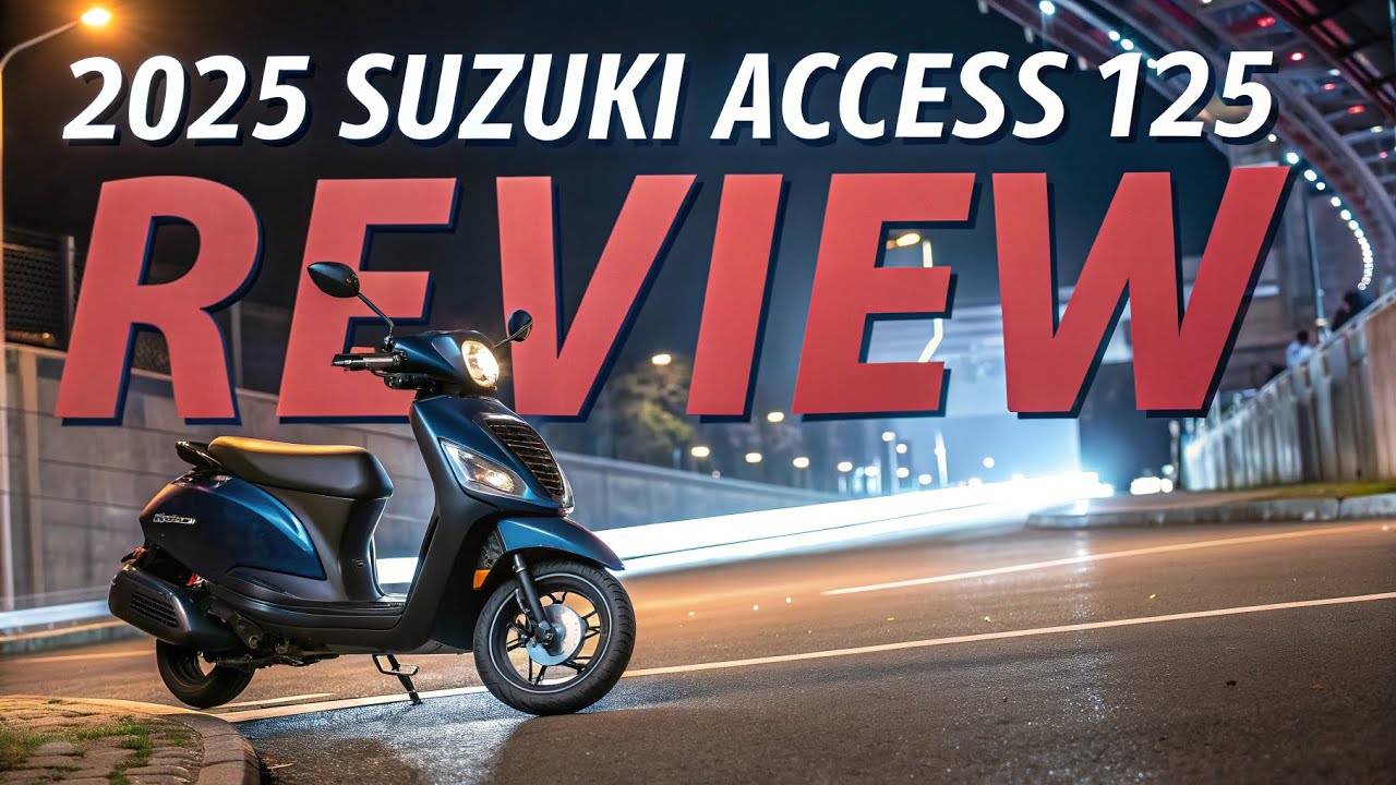 Suzuki Access 125 (2025) Review | New Features, Mileage & Price in 2025 ...