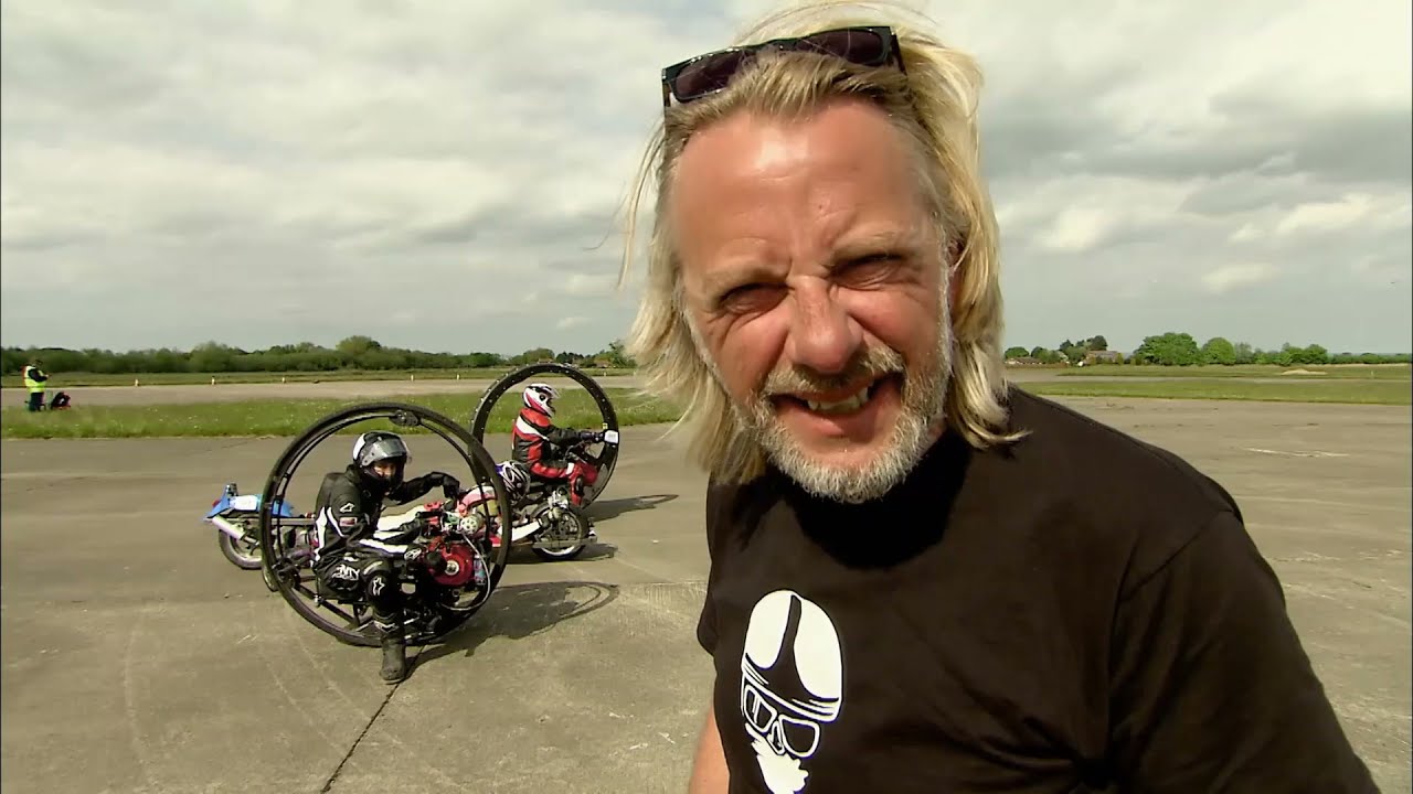 Henry Cole's QuarterMaster drag bike at Elvington - YouTube