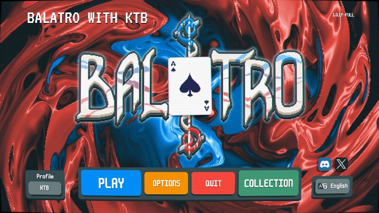 The First Balatro Run! - YouTube