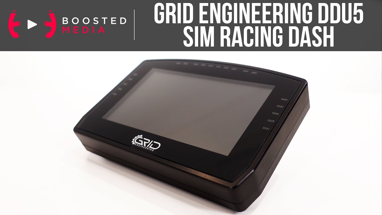 REVIEW - Grid Engineering DDU5 5inch Sim Racing Dash - YouTube