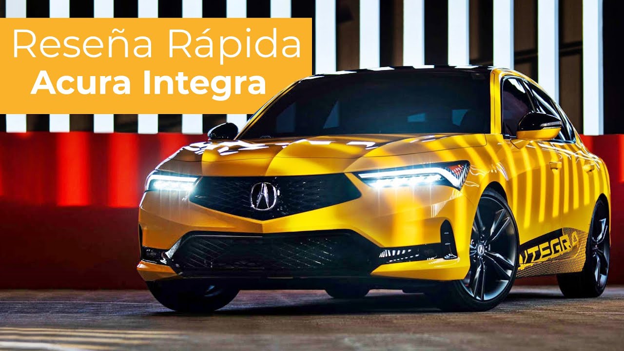 Acura Integra ASpec 2023 | Reseña rápida. - YouTube