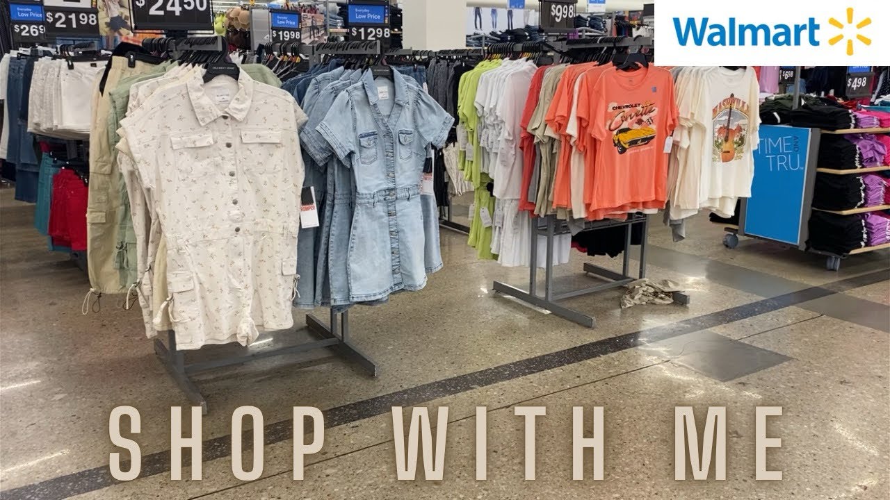 WALMART WOMEN’S CLOTHES 💋 WALMART SHOP WITH ME 💋 WALMART SUMMER ...