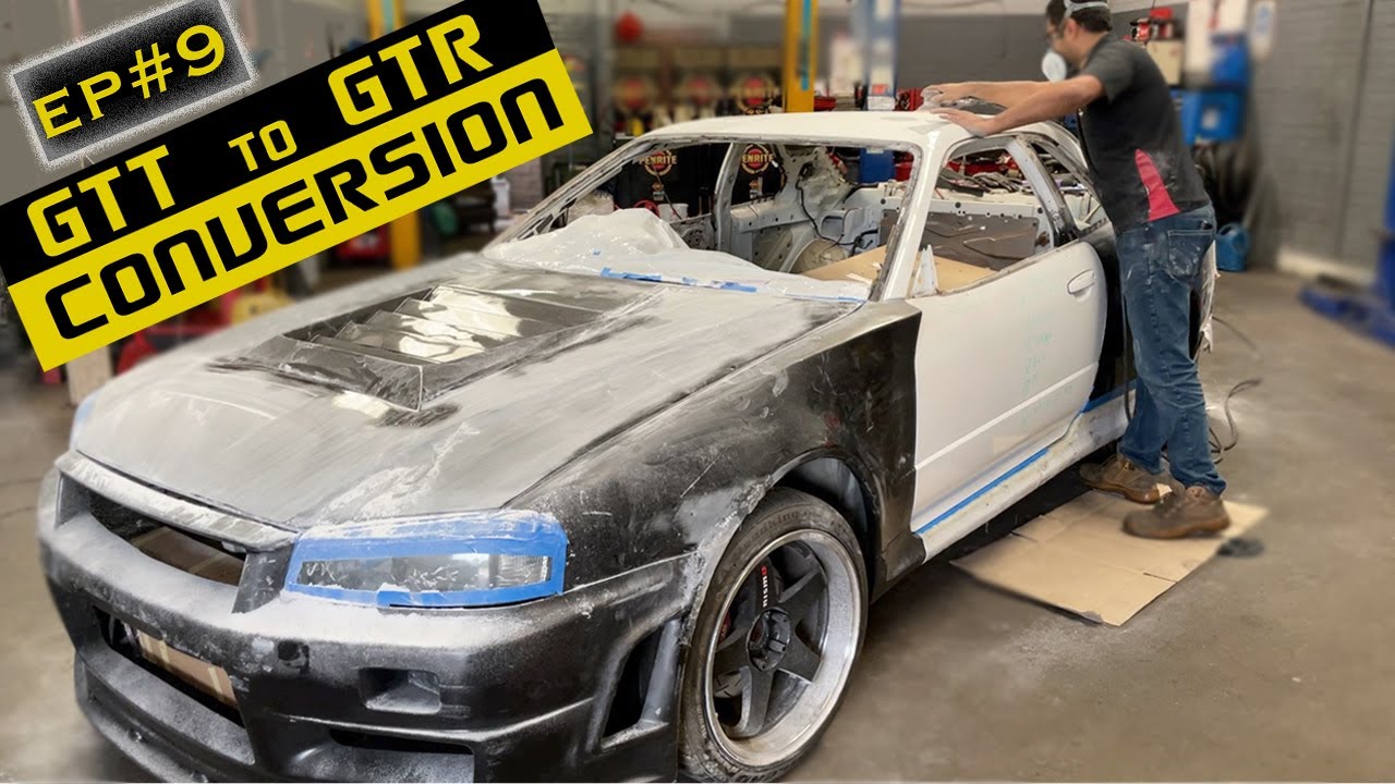 R34 Skyline GTT to GTR Conversion | DREAM PROJECT EP#9 |2021 - YouTube