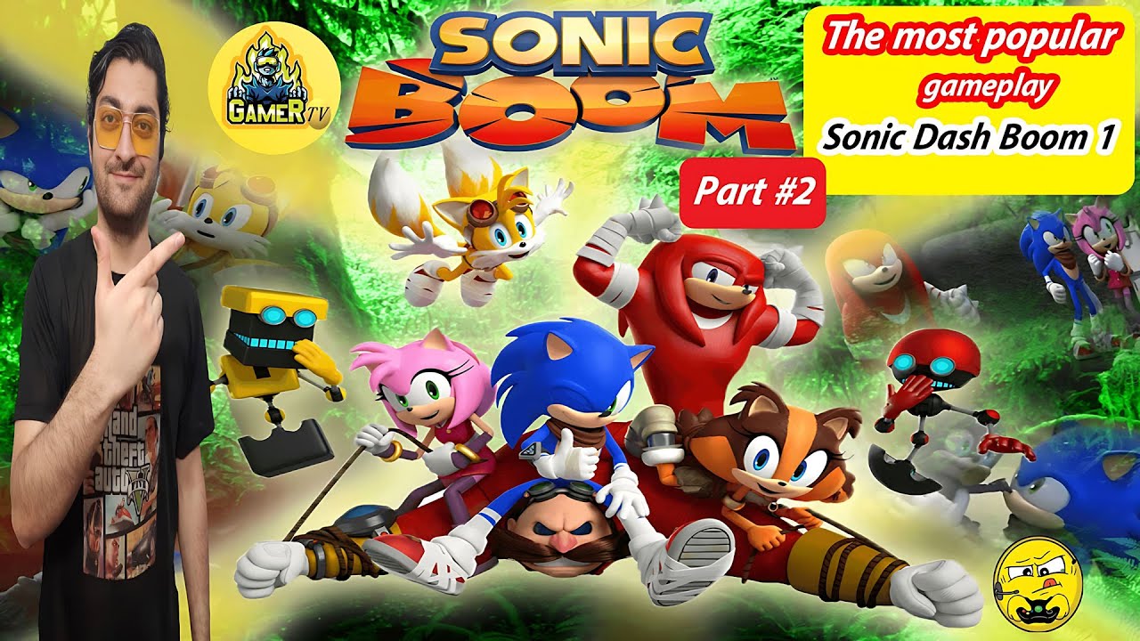 Gamer TV Best Funny Sonic Dash Boom Gameplay 4K Part 2 (2023)😍 - YouTube