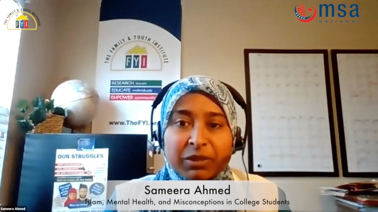 Dr. Sameera Ahmed - Islam, Mental Health, and Misconceptions in College ...