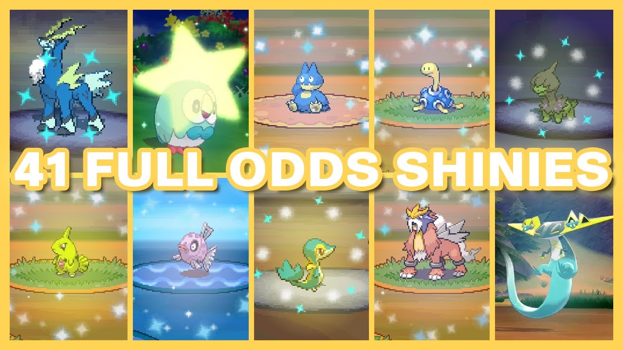 [LIVE] 41 Full Odds Shinies of 2022 - Shiny Compilation! - YouTube
