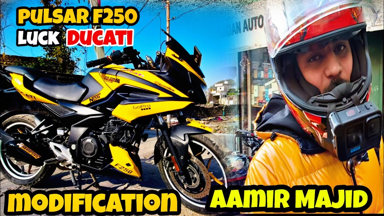 aamir majid Pulsar F250 Wrapping Converted Ducati Jammu Mean Pehle aamir majid Pulsar F250 Wrapping Converted Ducati Jammu Mean Pehle