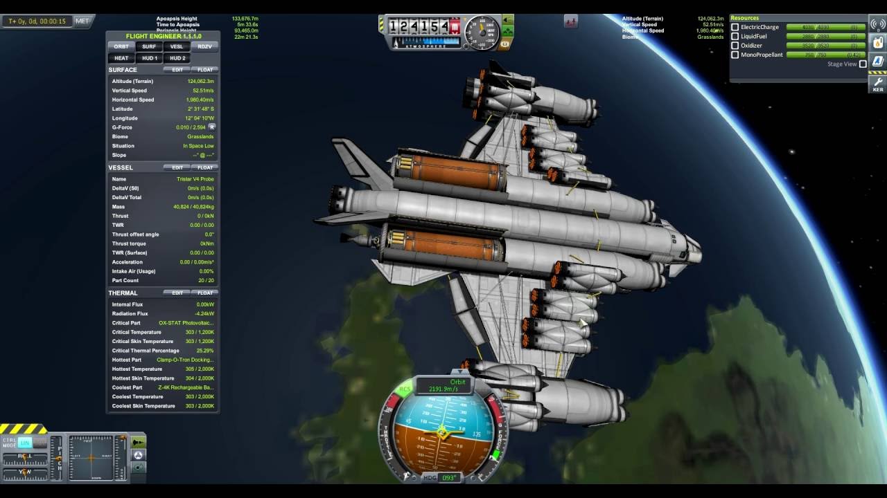 [Stock KSP 1.1.3] 120t Cargo SSTO - YouTube