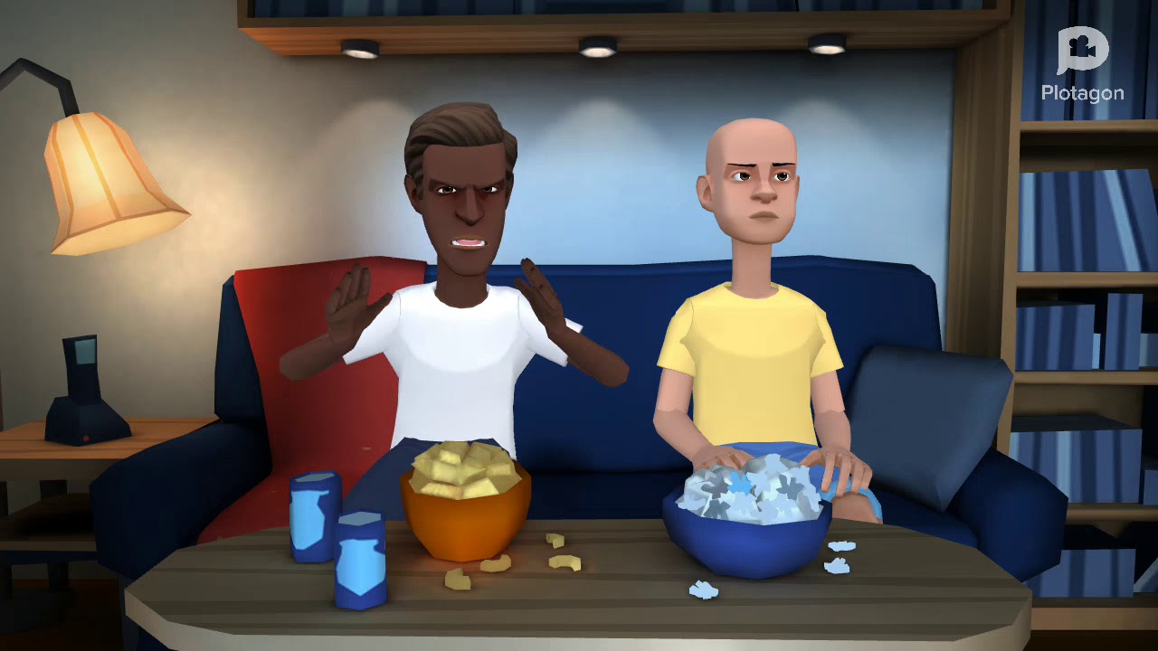 Caillou Attempts To Destroy The Plotagon Headquarters And Gets Grounded ...