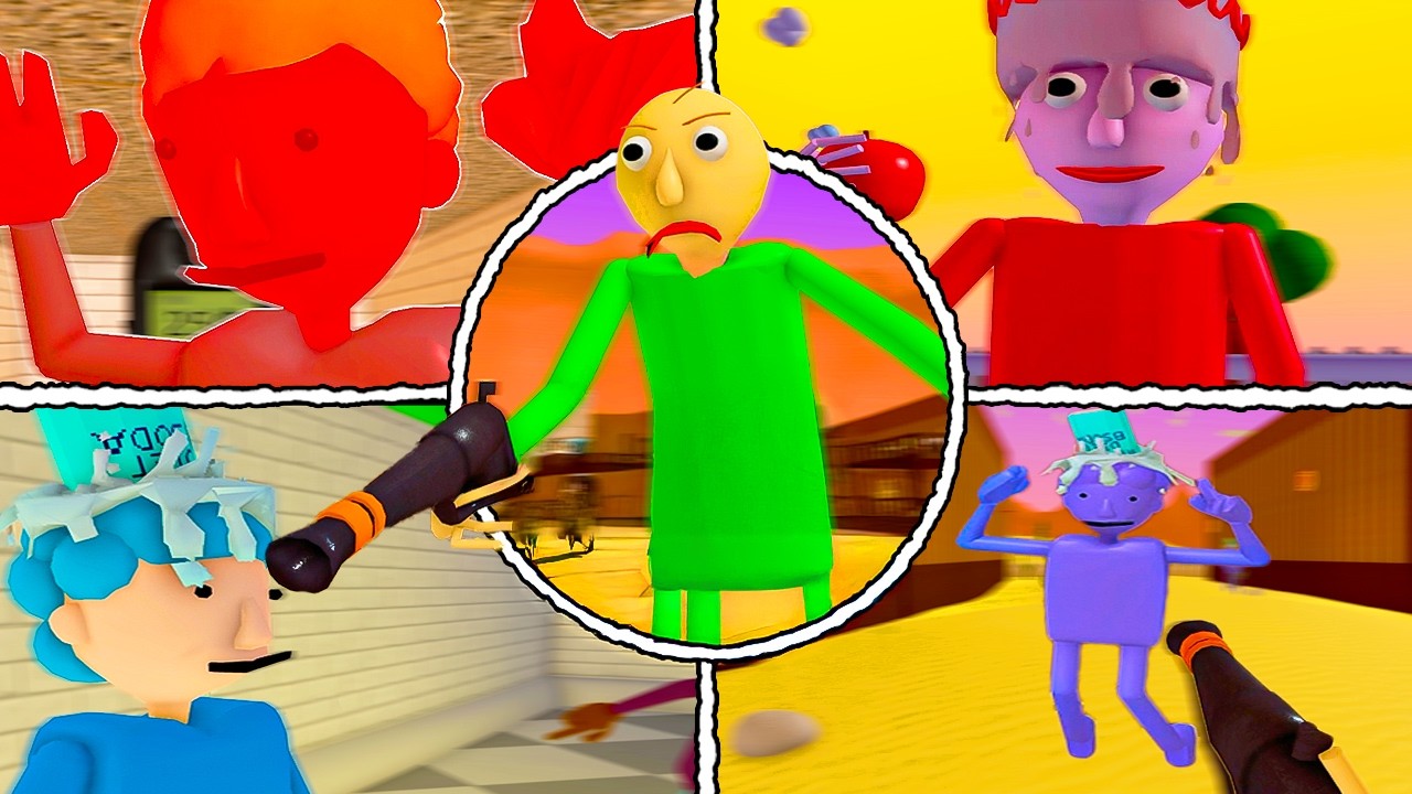 Baldi Frenzy [ROBLOX] - Student & Baldi Rounds (1 VS All) - YouTube