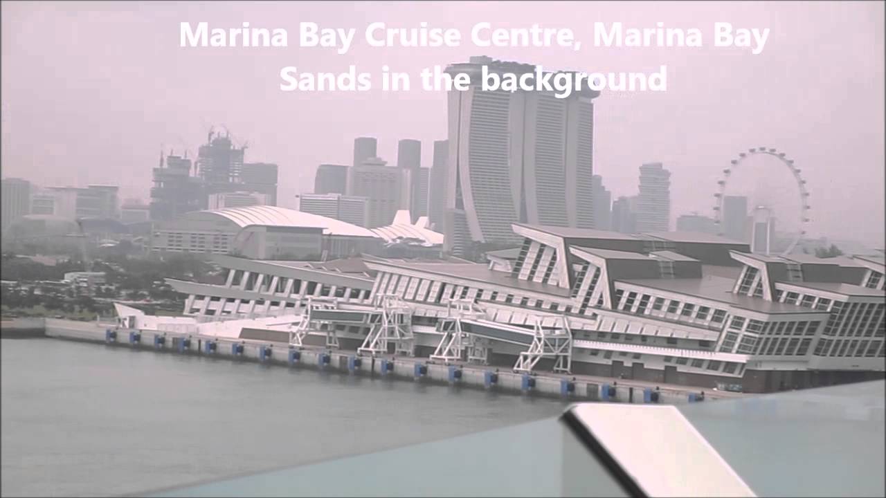 Mariner of the Seas Sailaway Marina Bay Cruise Terminal - YouTube