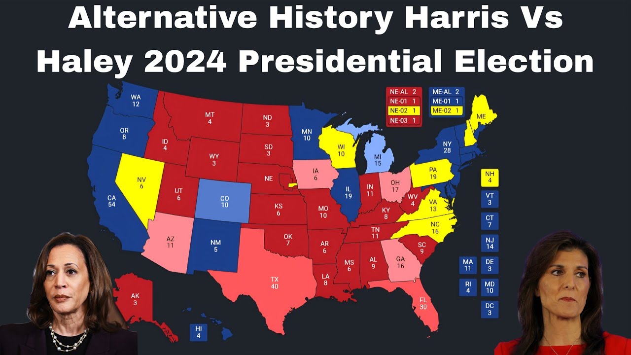 Alternate History - 2024 President Election Harris Vs. Haley - YouTube