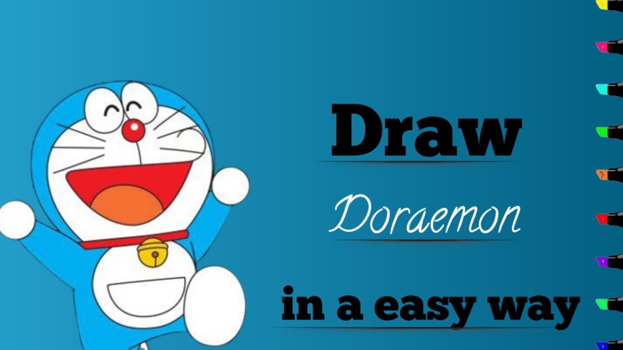 How to draw Doraemon | 🩷🩵 easy and beautiful drawing | cute and ...