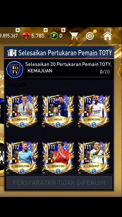 Cara Mendapatkan Pemain OVR 112 Gratis #shorts #fifamobile - YouTube