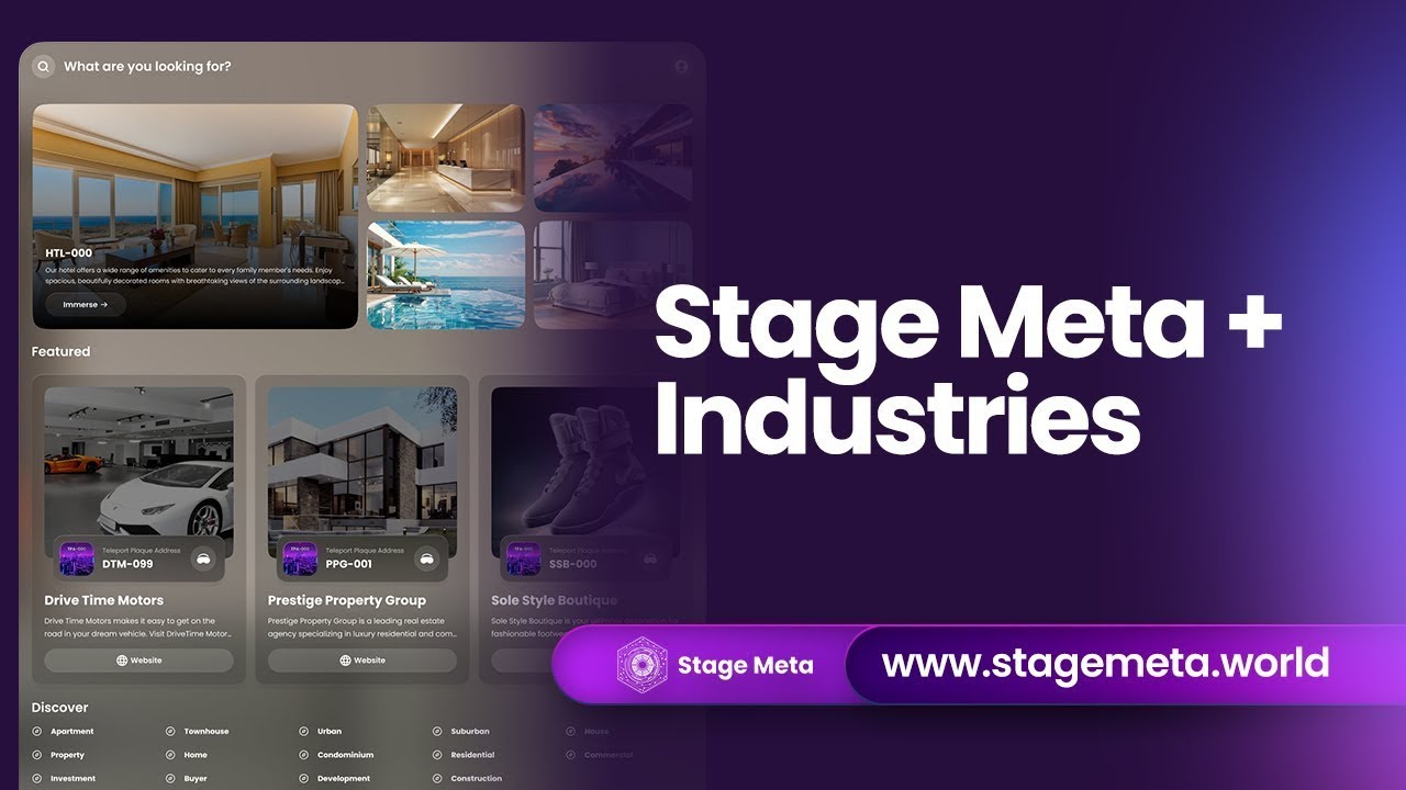 How Stage Meta Transforms Various Industries - YouTube