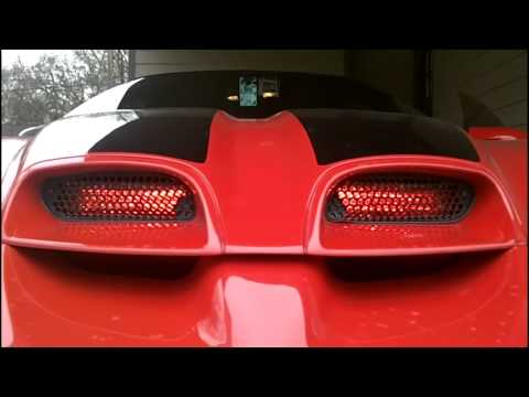 trans am knight rider lights - YouTube