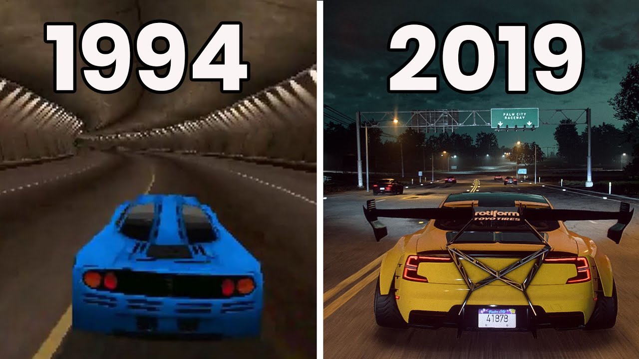 Evolution of Need for Speed Games 1994-2019 - YouTube