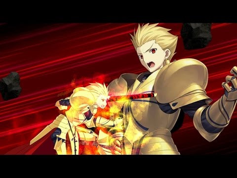 Fate/Grand Order - Gilgamesh Noble Phantasm - YouTube