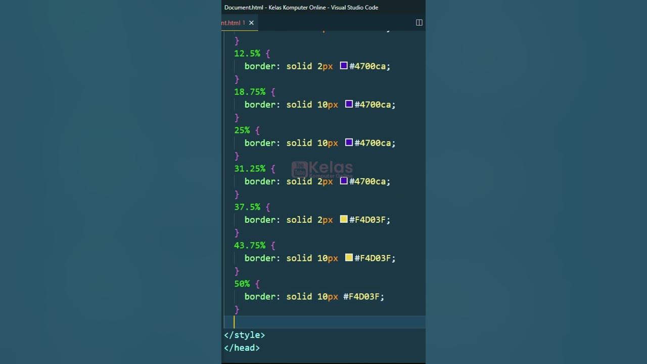Loading Animation Using Html And Css Kelaskomputeronline Youtube