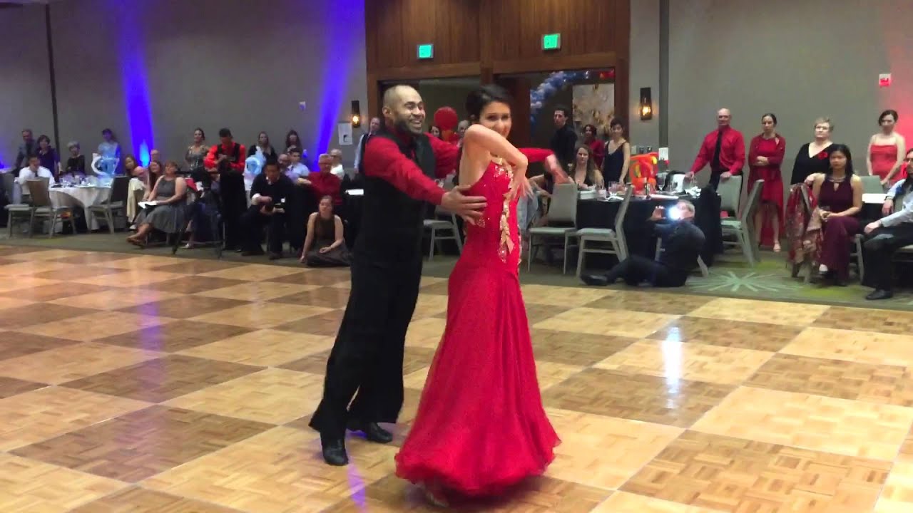Ethan Taupea and Jacque Guyette - Viennese Waltz (Fire and Ice Ball ...