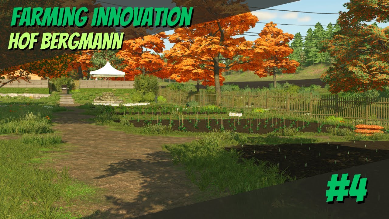 Heading Up the Community Garden - Hof Bergmann FS22 - YouTube