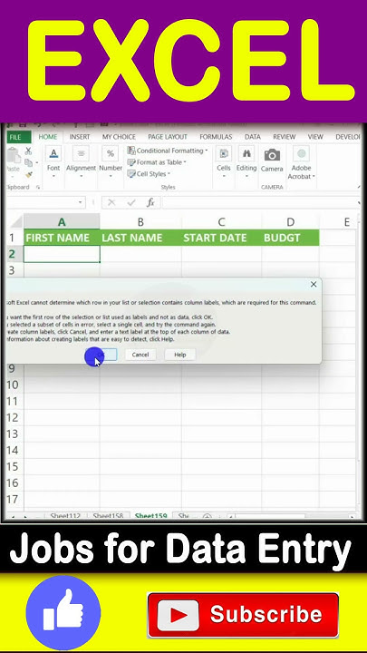 Automatic Data Entry Form Creat Shorts Excel Viral Exceltips Excel Exceltricks Msoffice