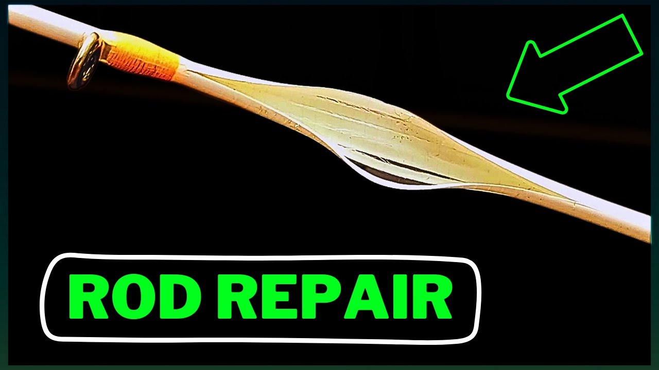 How To Repair A Broken Fishing Rod | Diy Fishing Hacks - YouTube