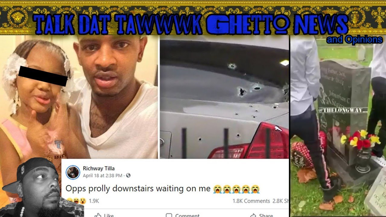 Chicago Rapper Tilla SHOT After Urinating On Dead Man's Grave - YouTube