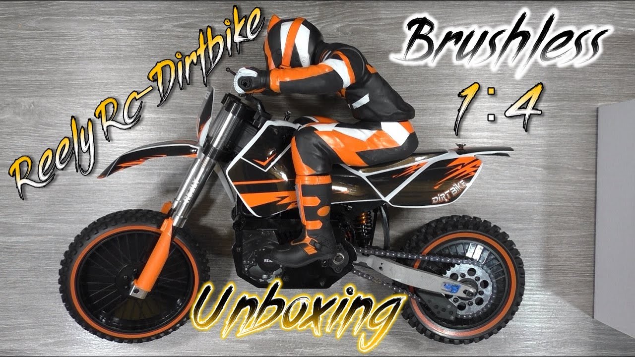Reely Rc-Dirtbike Brushless 1:4 Motorrad Unboxing | HD+ | German ...