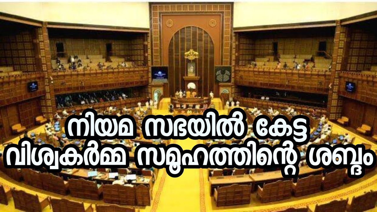നിയമസഭയിൽ കേട്ട വിശ്വകർമ്മ സമൂഹത്തിന്റെ ശബ്ദം.pramod narayanan speech ...