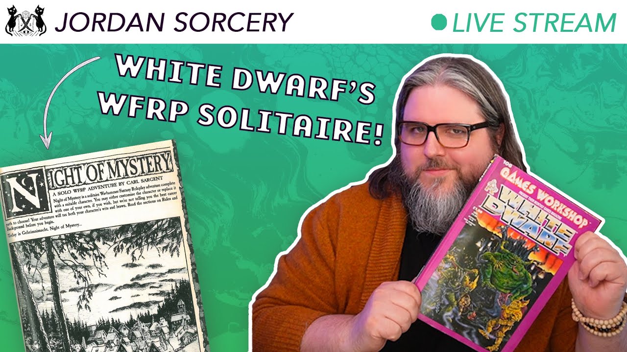 A Night of Mystery with White Dwarf & WFRP - YouTube