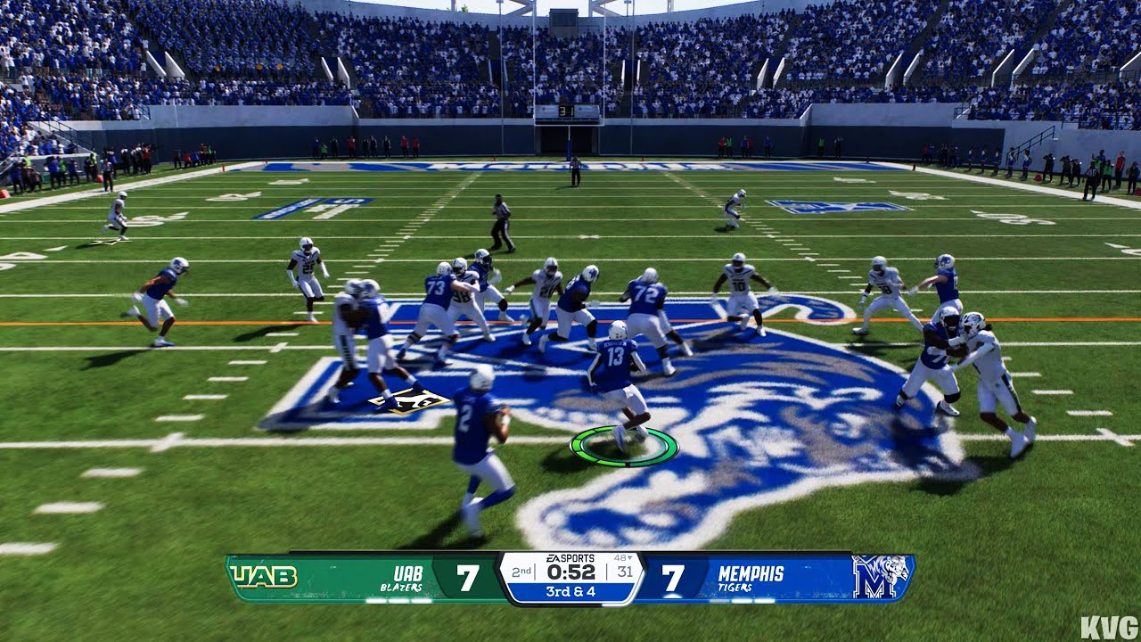 College Football 26 - UAB Blazers vs Memphis Tigers - Gameplay (PS5 UHD ...