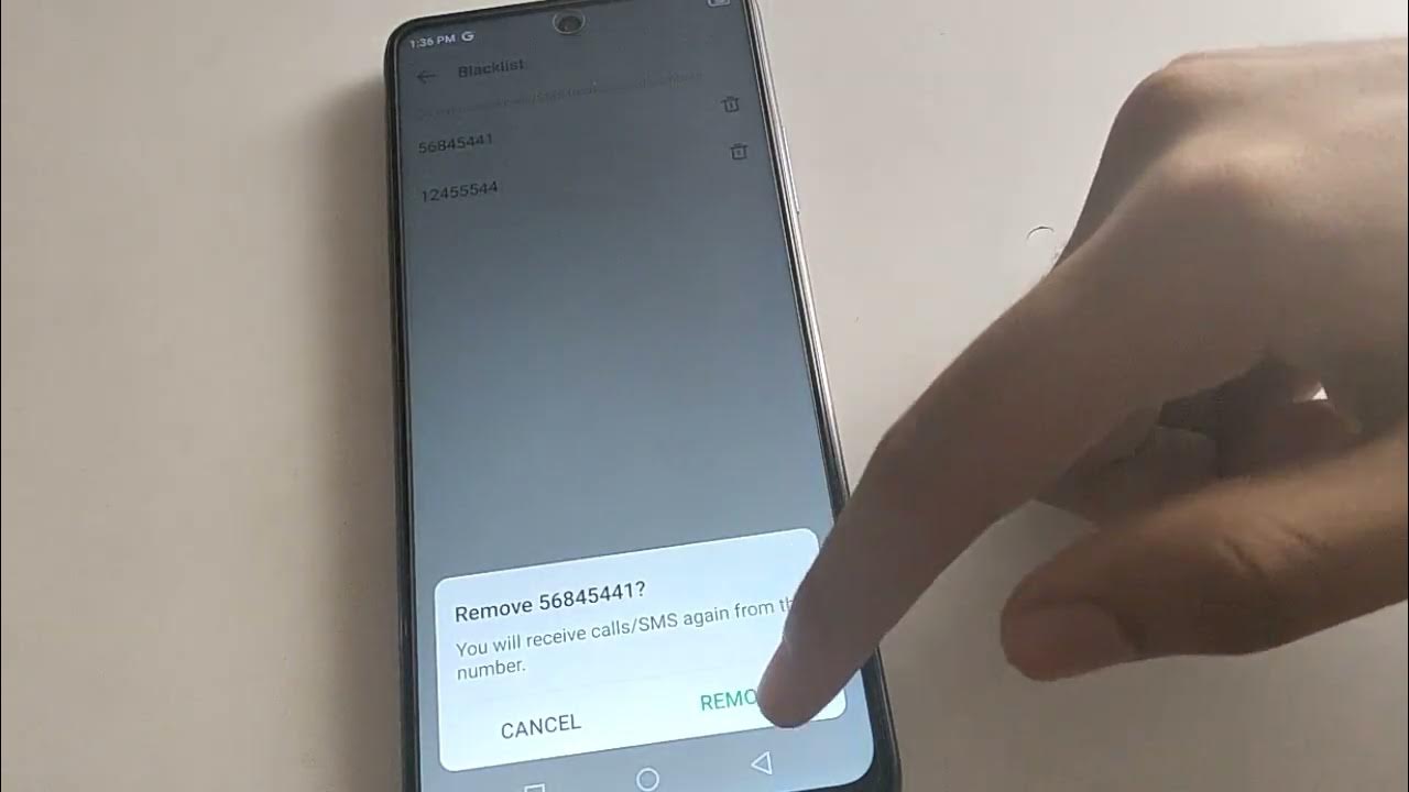 Blacklist se number remove kaise kare Tecno pova 3, how to unblock contact number tecno mobile ...