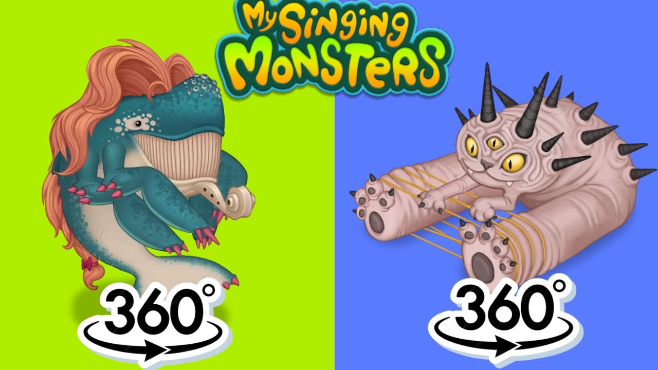 New Monsters Rare Cataliszt and Rare Bowhead / 360 (My Singing Monsters ...