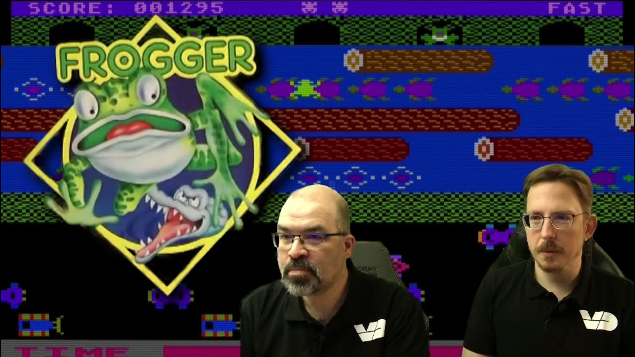 Frogger: Mit dem Frosch über die Straße (RetroPlay/Atari 800) - YouTube