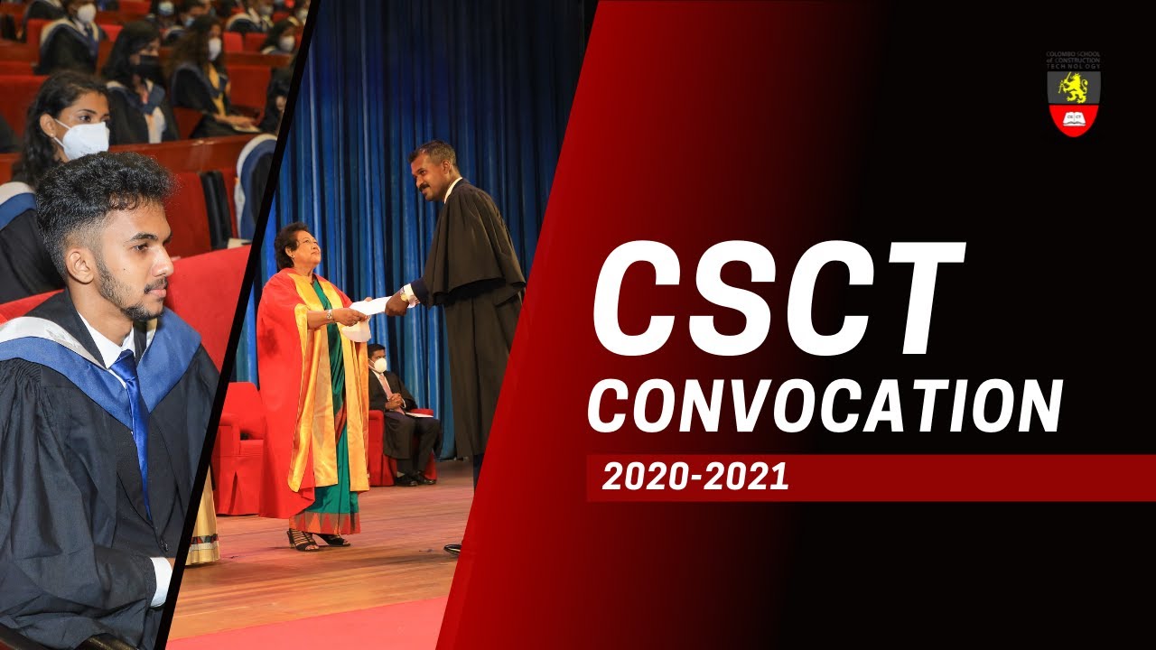 CSCT Convocation 2020-2021 - YouTube