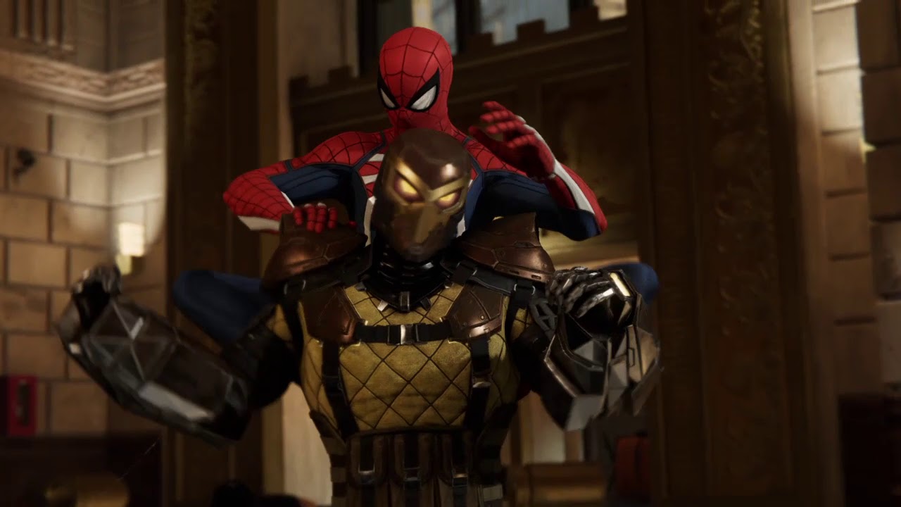Spider-Man PS4 Shocker boss fight Deltagon Gaming - YouTube