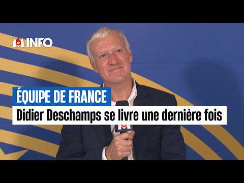 Didier Deschamps se livre une dernière fois avant de quitter les Bleus