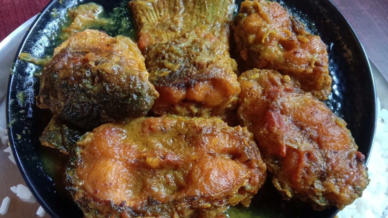 Today eating simple lunch Rice, Rui Fish curry, Shak ,Vendi #eatingshow ...