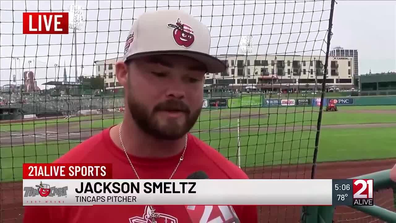 TinCaps Pitcher Jackson Smeltz Shares His Baseball Journey with 21Alive ...