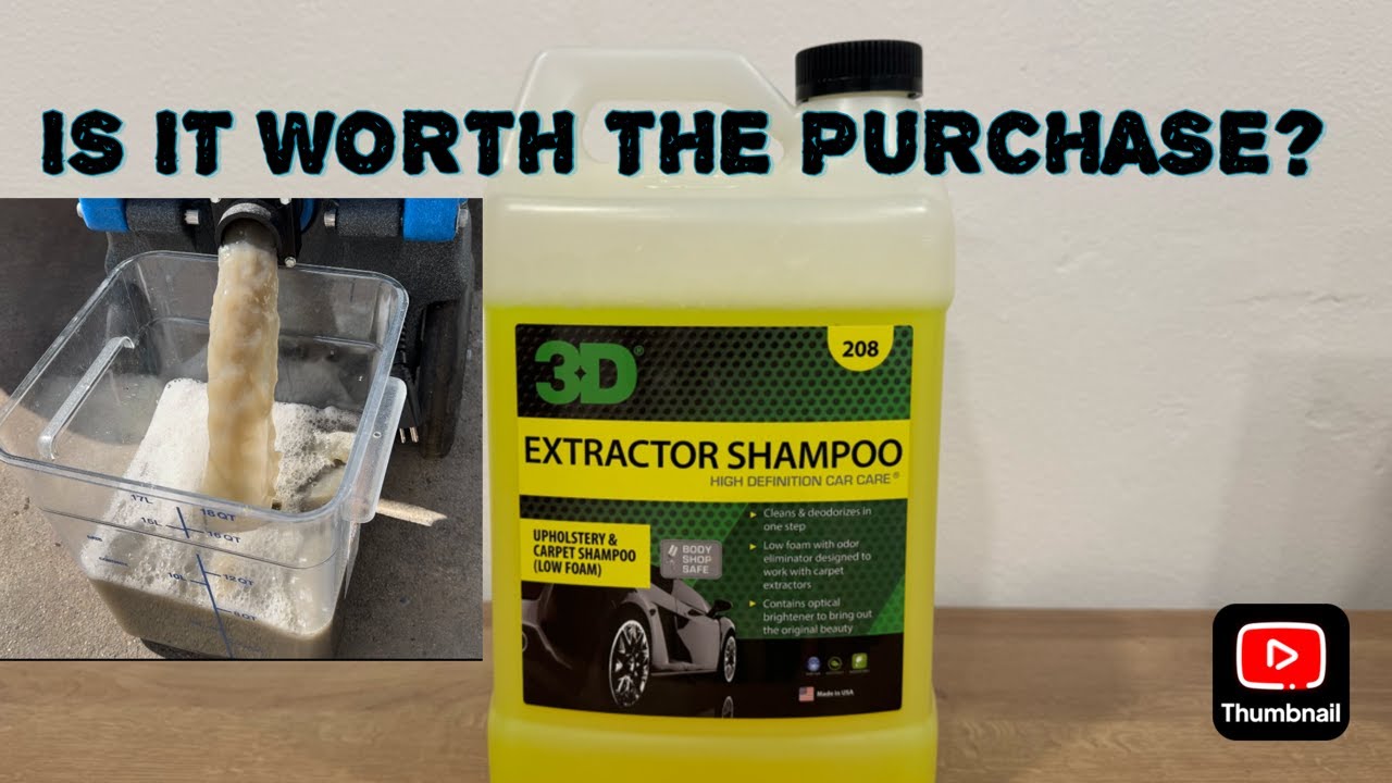 3D Extractor Shampoo Review Is it worth buying? | ASMR Videos - YouTube