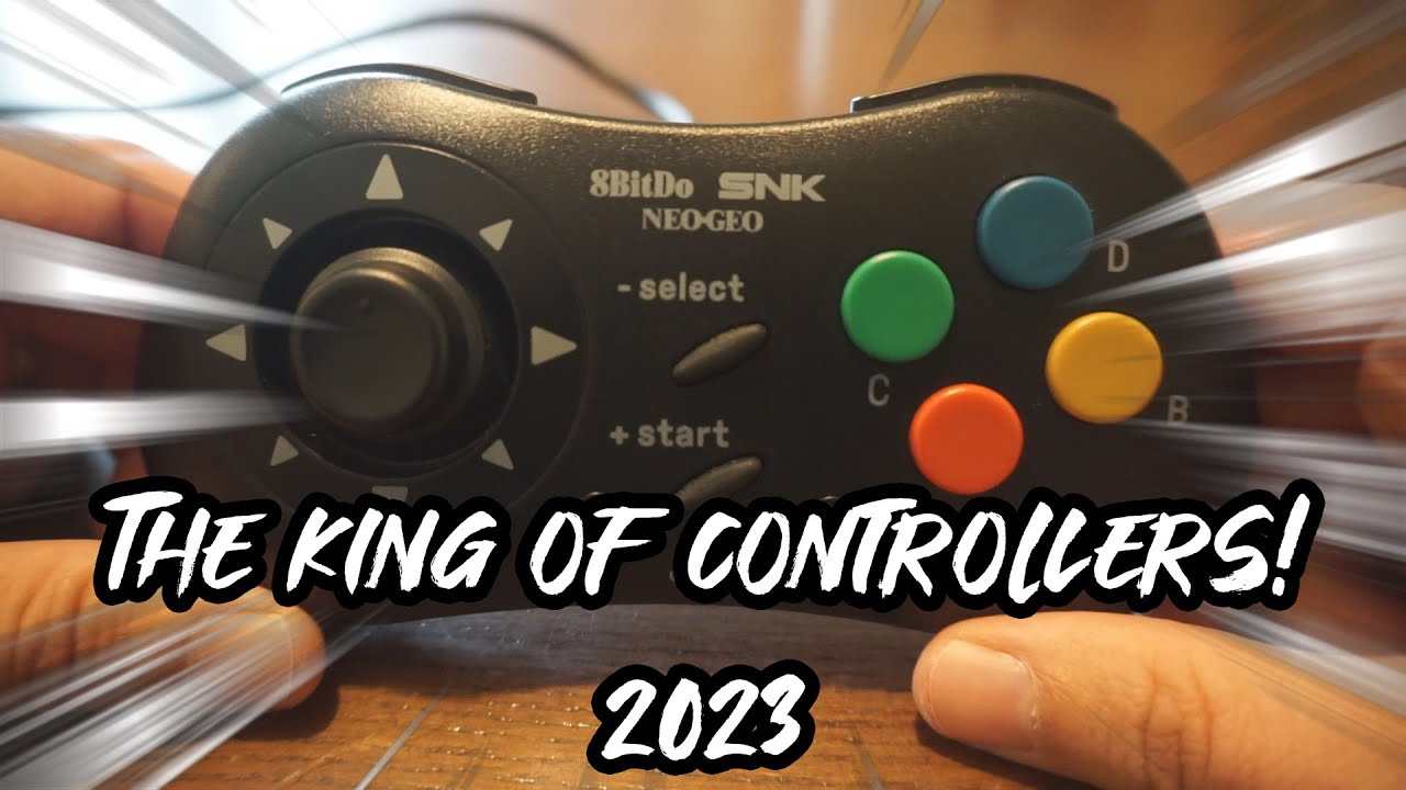 8BitDo SNK NEO GEO pad review and comparison - YouTube
