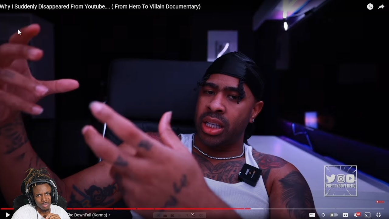 DrippE Reacts To "Why Prettyboyfredo Suddenly Disappeared From Youtube ...