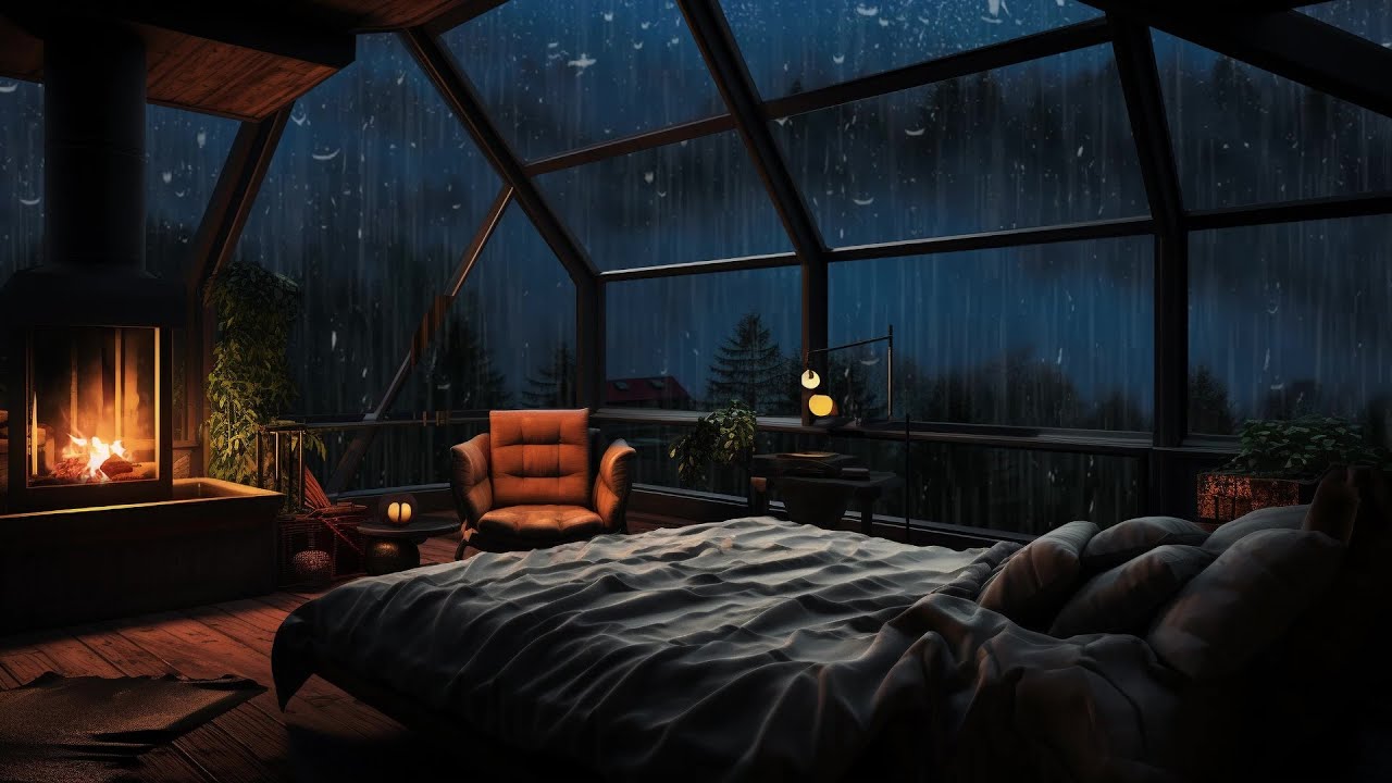 Rain Sounds For Sleeping - Sleep Instantly with the Rain and Thunder ...